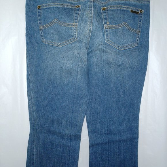 Michael Kors | Jeans | Michael Kors Womens Mid Rise Flare Leg Blue ...